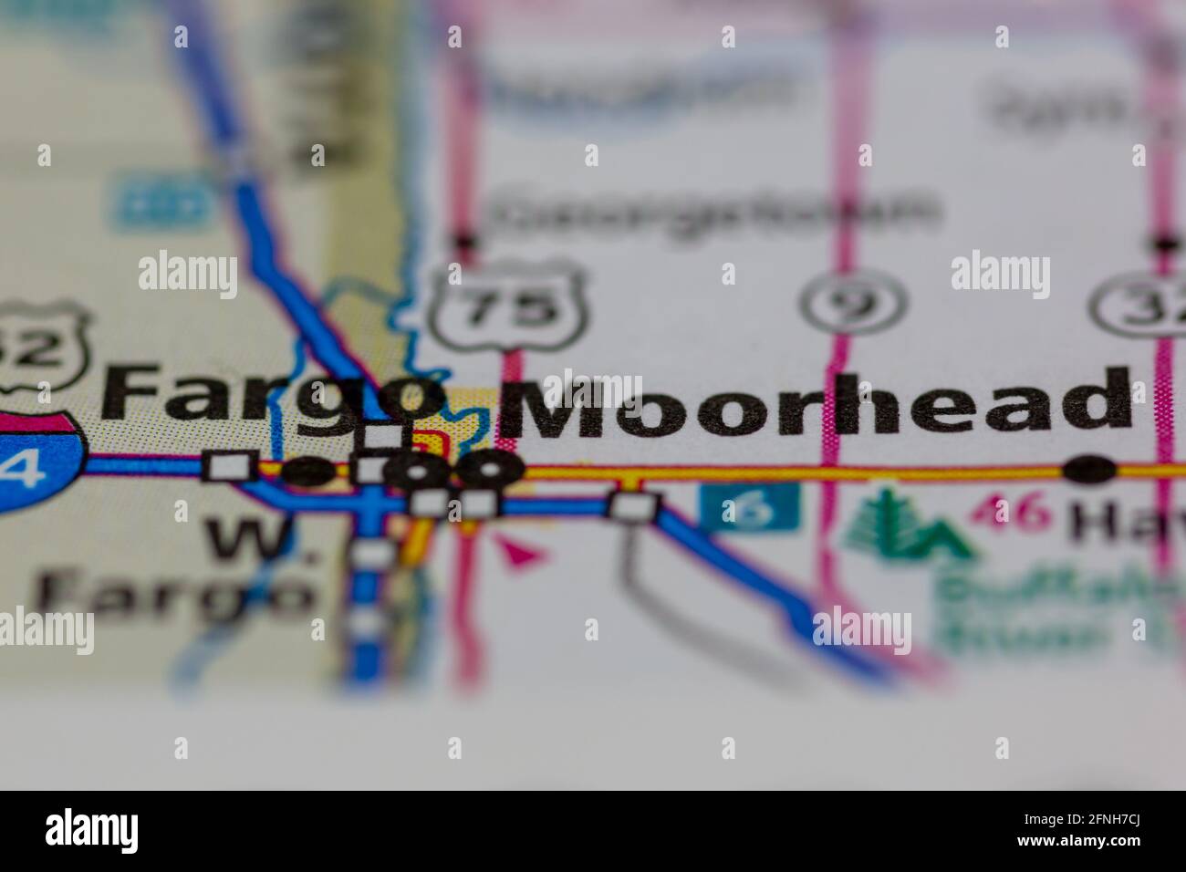 Fargo moorhead map hi-res stock photography and images - Alamy Fargo moorhead map hi-res stock photography and images - Alamy
