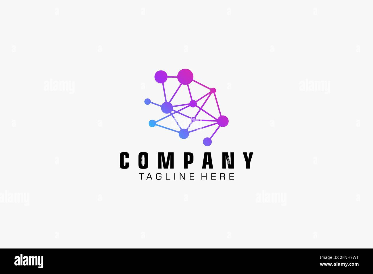 Technology Logo, Modern, Minimalist, Futuristic Vector Logo Template ...