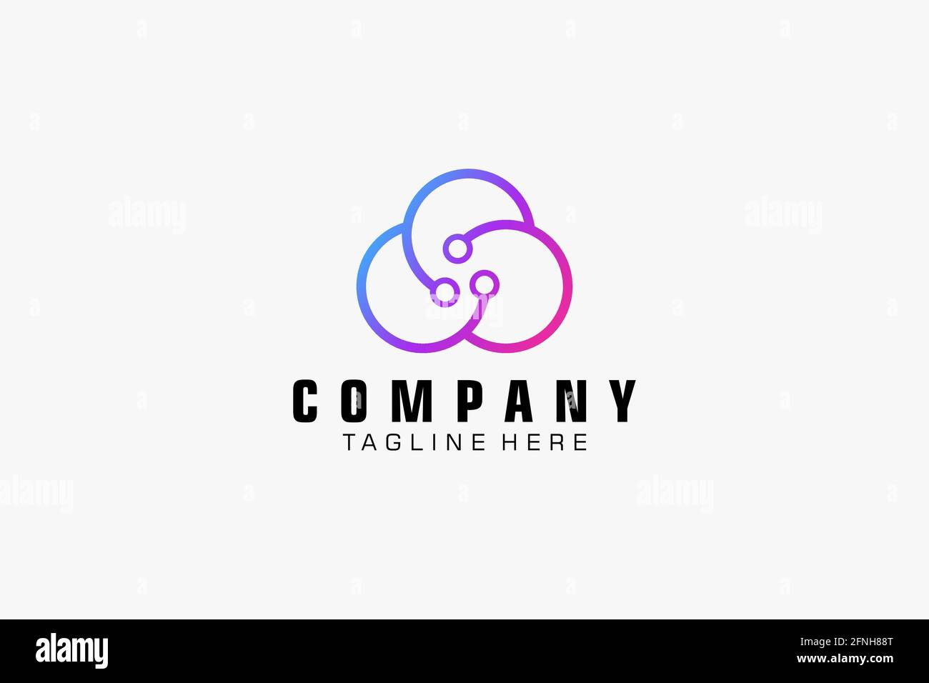 Technology Logo, Modern, Minimalist, Futuristic Vector Logo Template ...