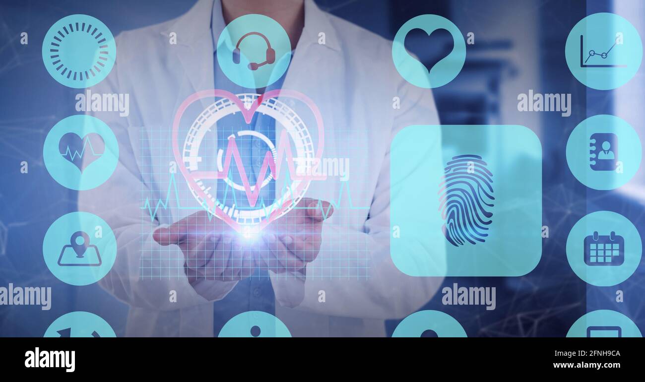 Futuristic medical screen hi-res stock photography and images - Alamy