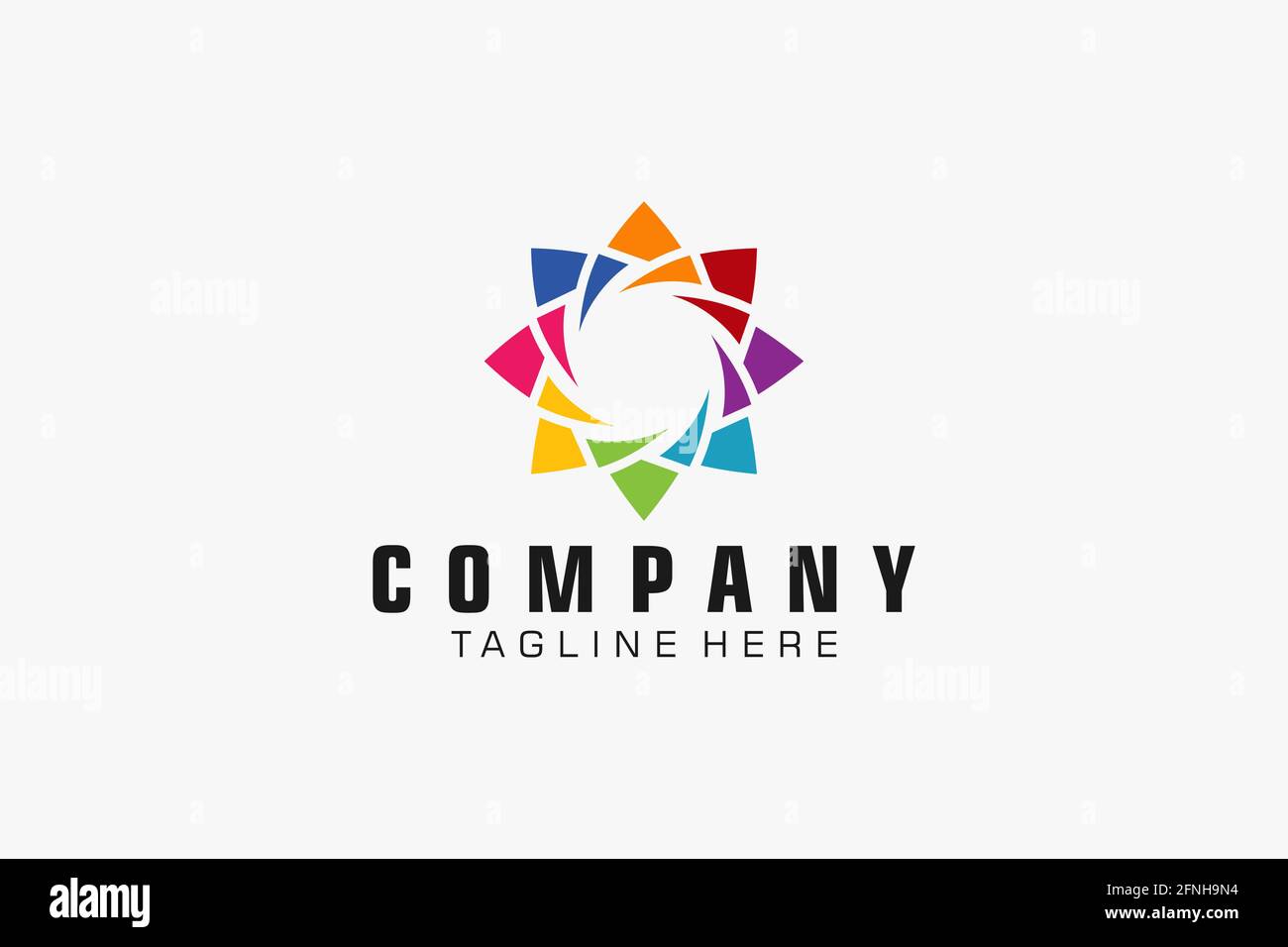 Abstract logo. Minimalistic logo design. Creative logo. Beautiful and ...