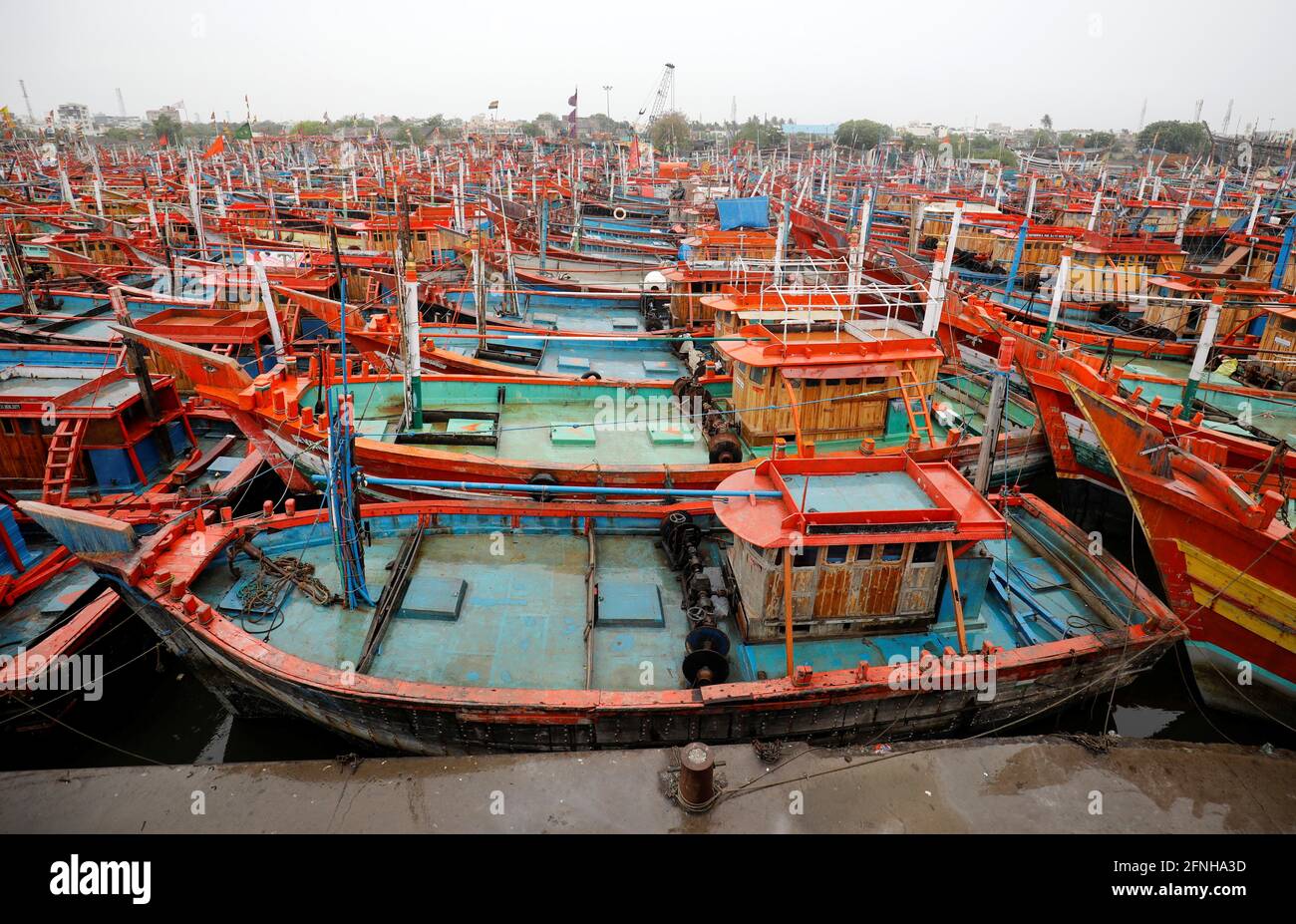 Cyclone tauktae in veraval hi-res stock photography and images - Alamy