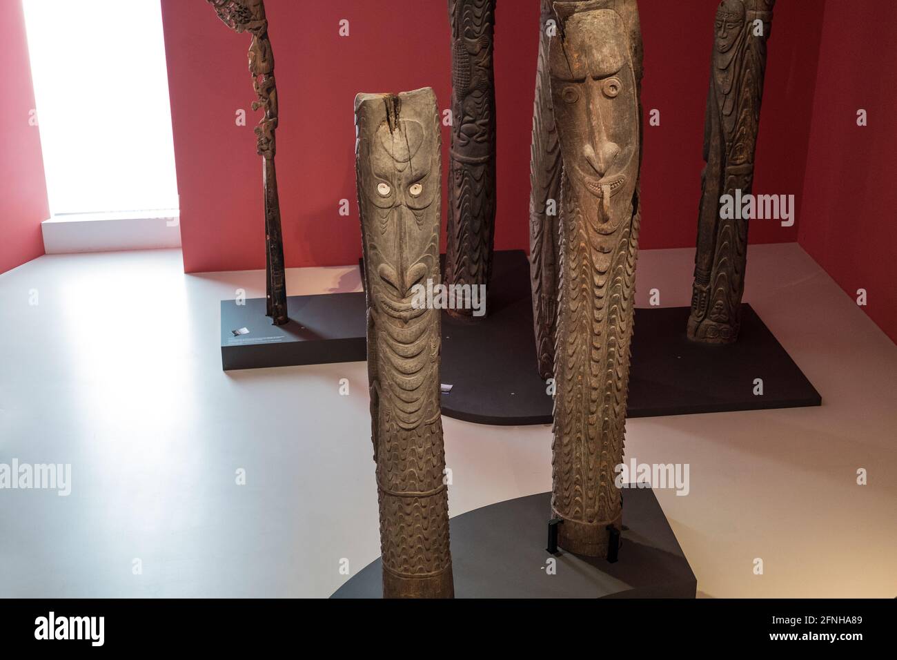 Buddha, statue, exhibition, collection, Basel, Museum of Culture Stock ...