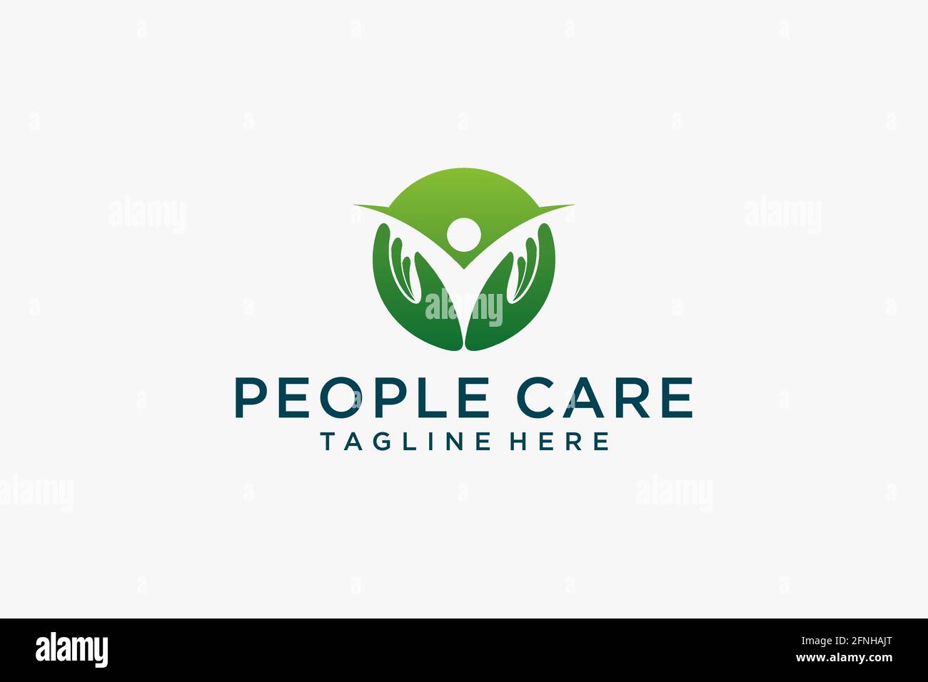 Social Humanity People Logo. Flat Vector Logo Design Template Stock ...