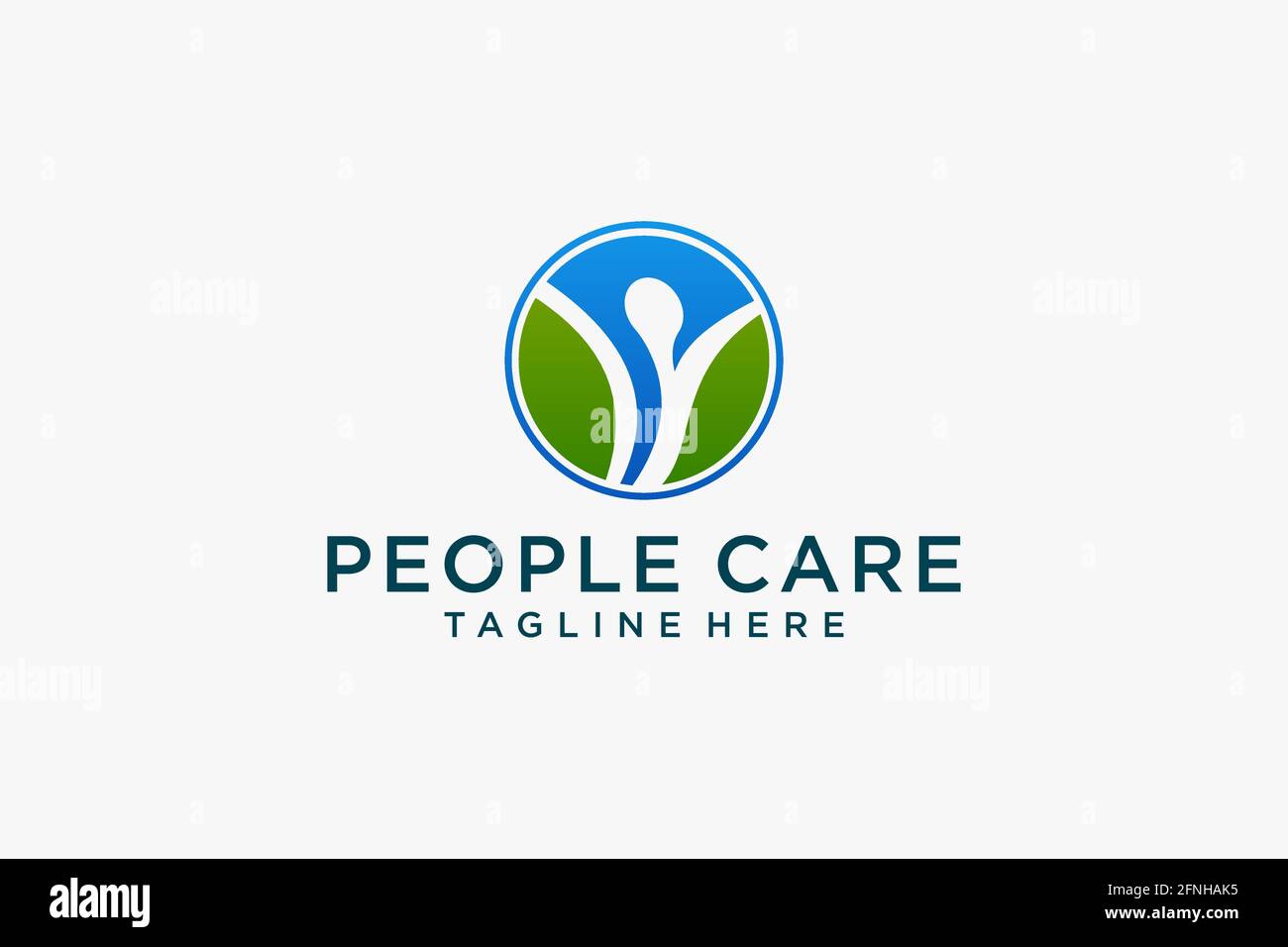 Social Humanity People Logo. Flat Vector Logo Design Template Stock ...