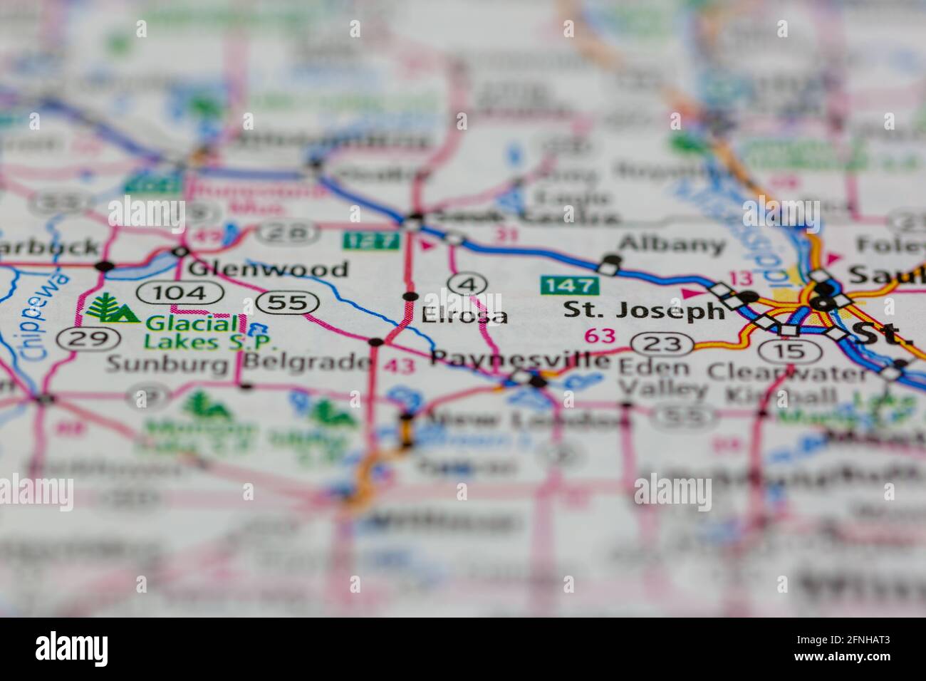 Map of elrosa hi-res stock photography and images - Alamy