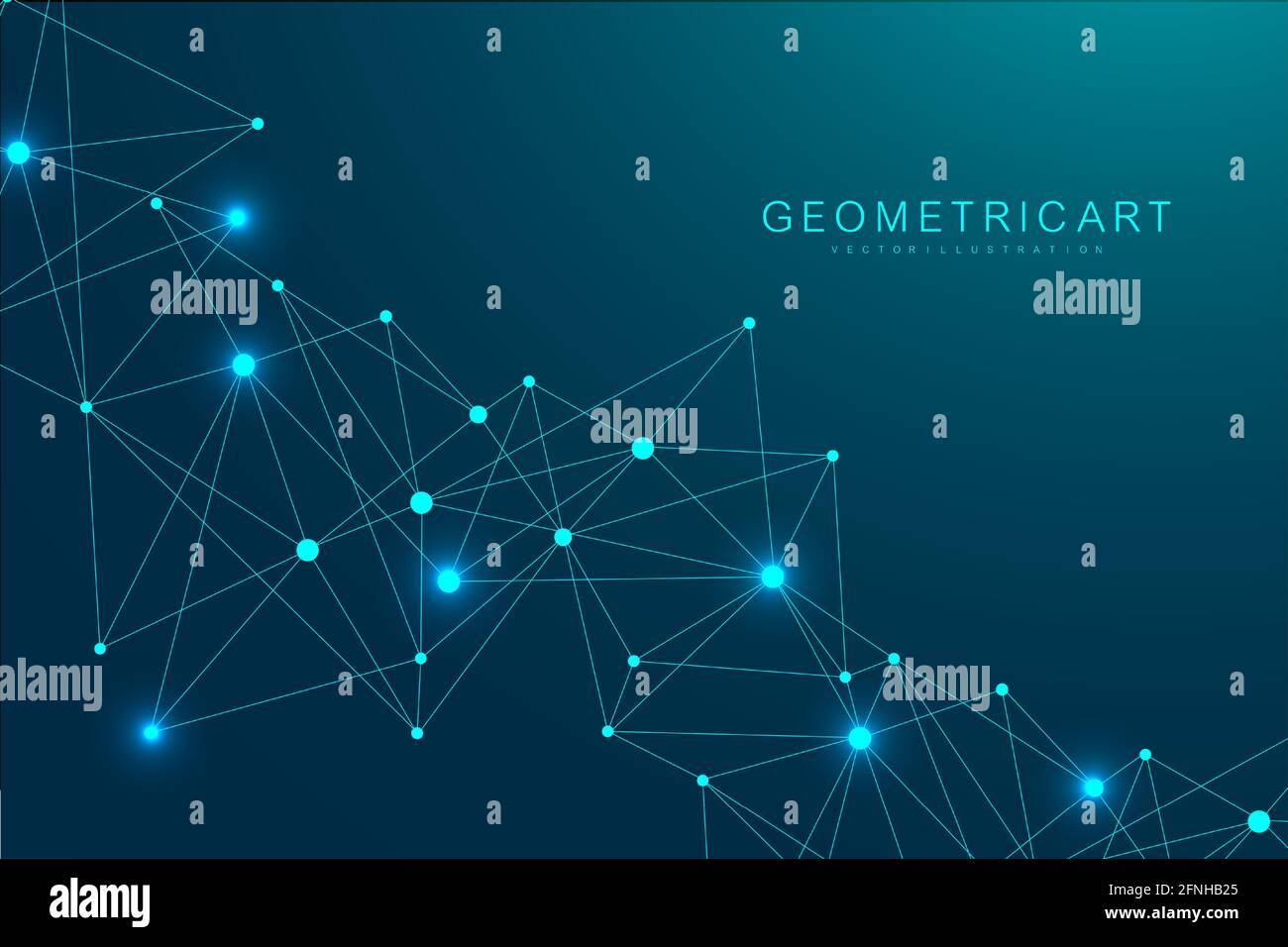 Big Data Visualization Background Modern Futuristic Virtual Abstract Background Science