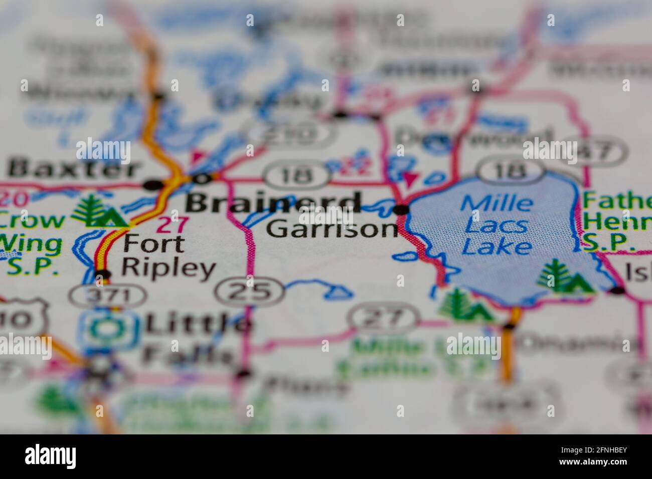 Garrison map hi-res stock photography and images - Alamy