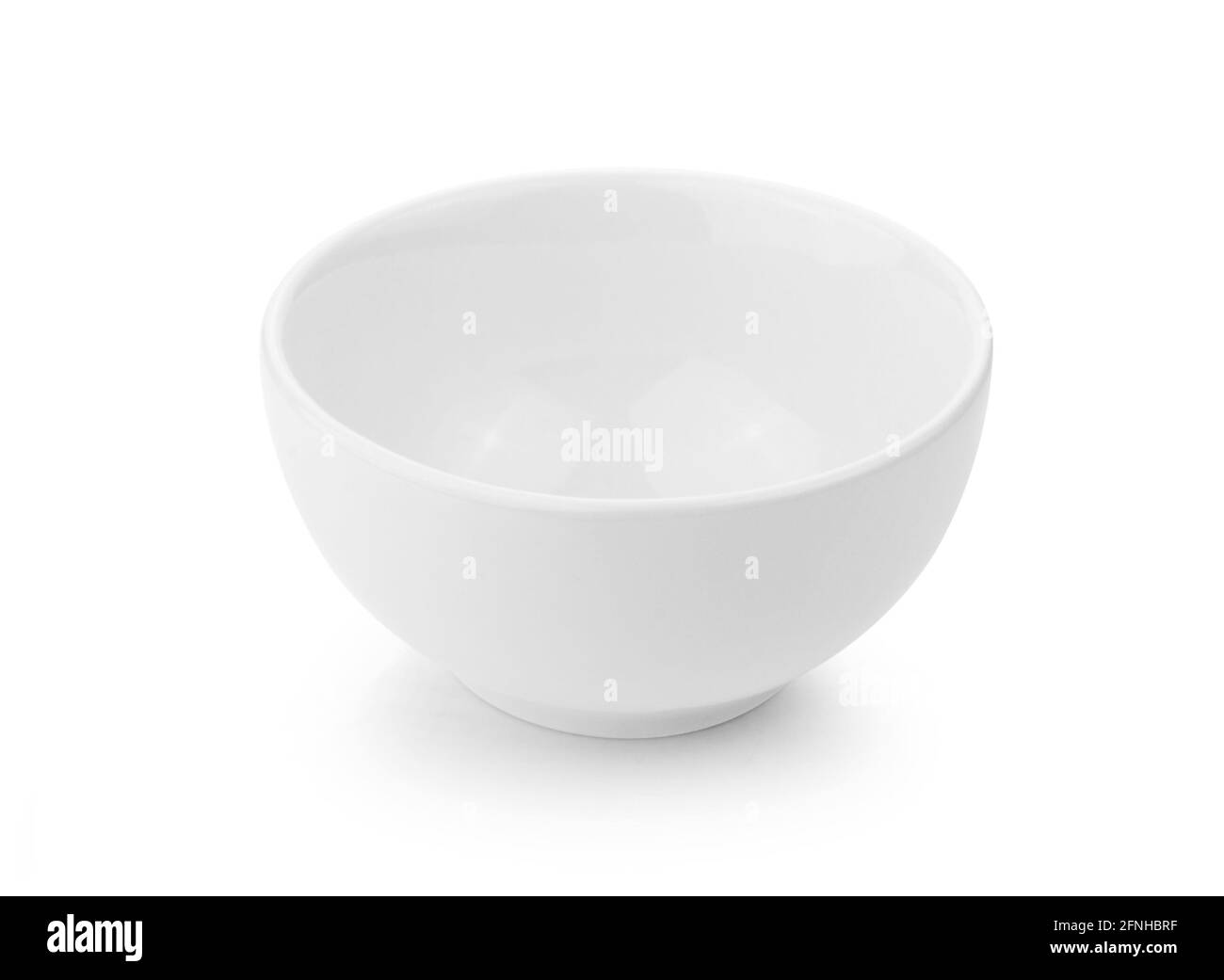 Empty white bowl top view Black and White Stock Photos & Images - Alamy