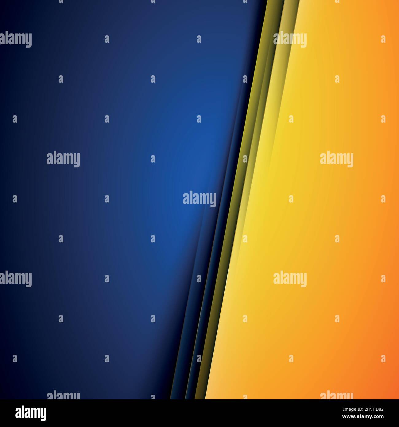 Blue - orange background with separation, web template - Vector ...