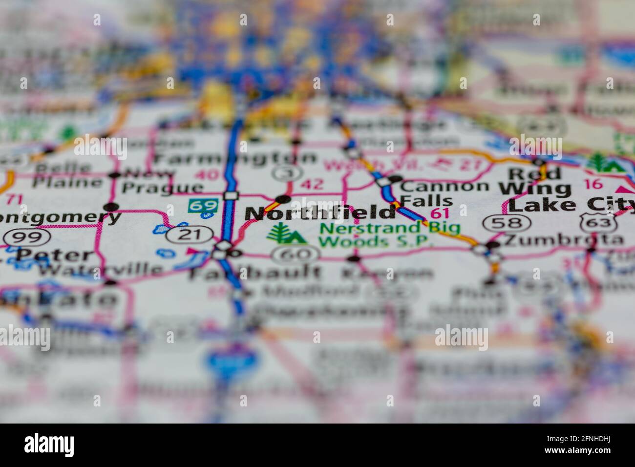 Northfiled map hi-res stock photography and images - Alamy