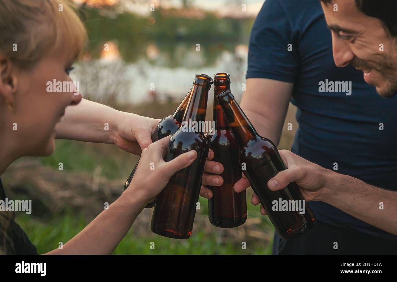 Hands holding travel bottles hi-res stock photography and images - Alamy
