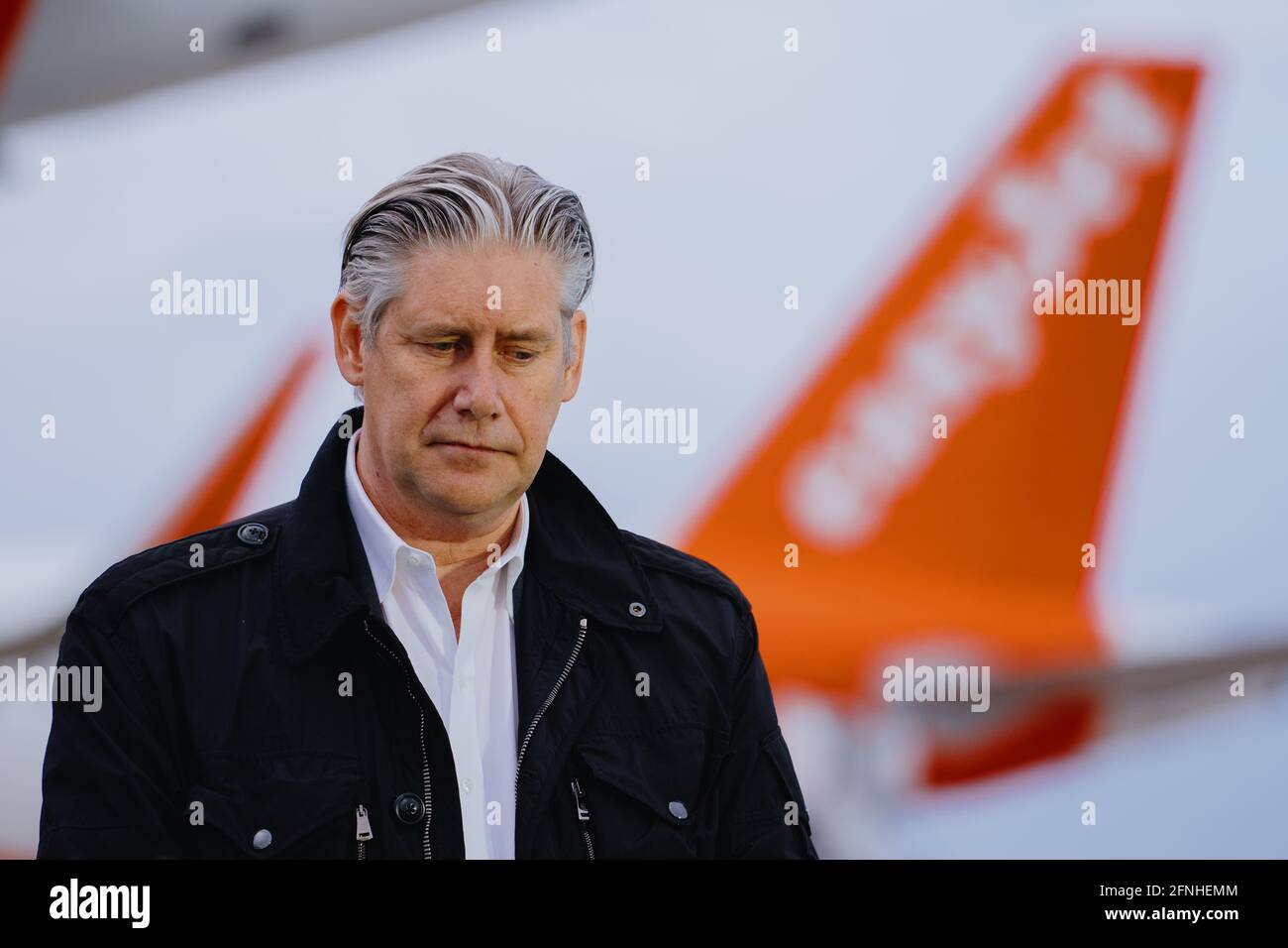 easyJet CEO Johan Lundgren Stock Photo - Alamy