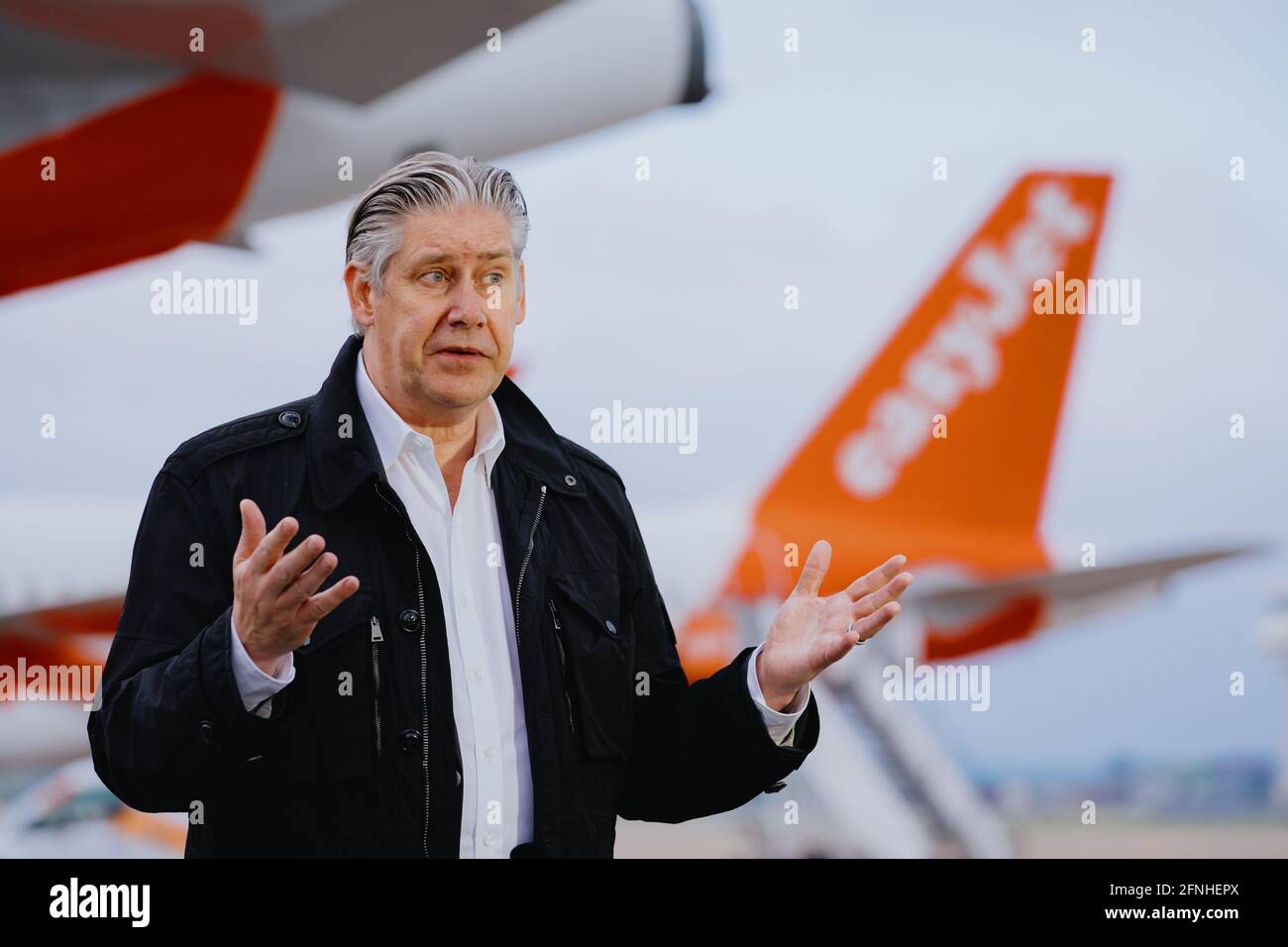 easyJet CEO Johan Lundgren Stock Photo - Alamy