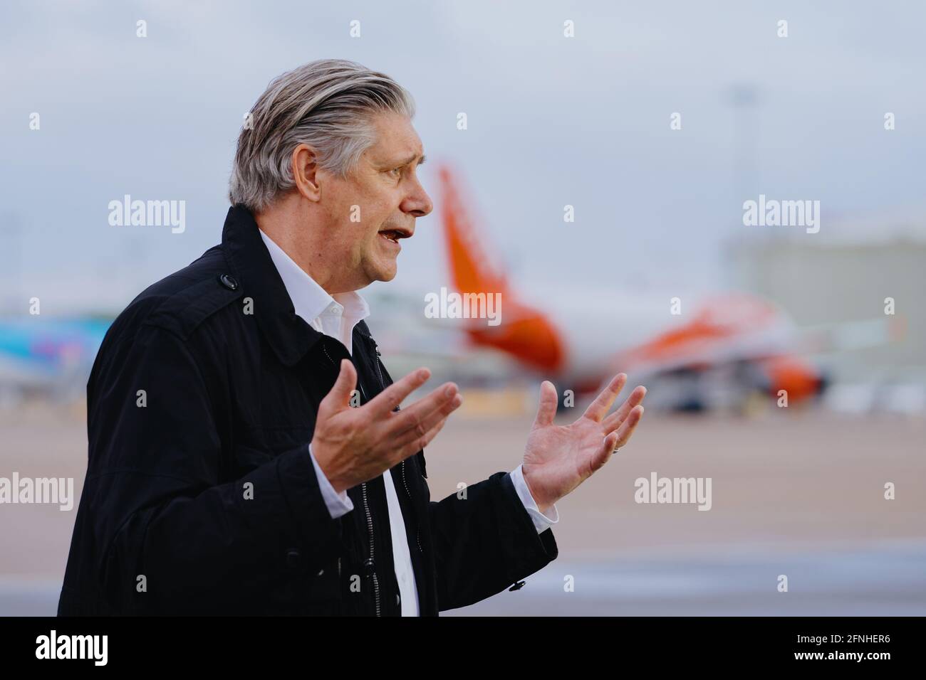 easyJet CEO Johan Lundgren Stock Photo - Alamy