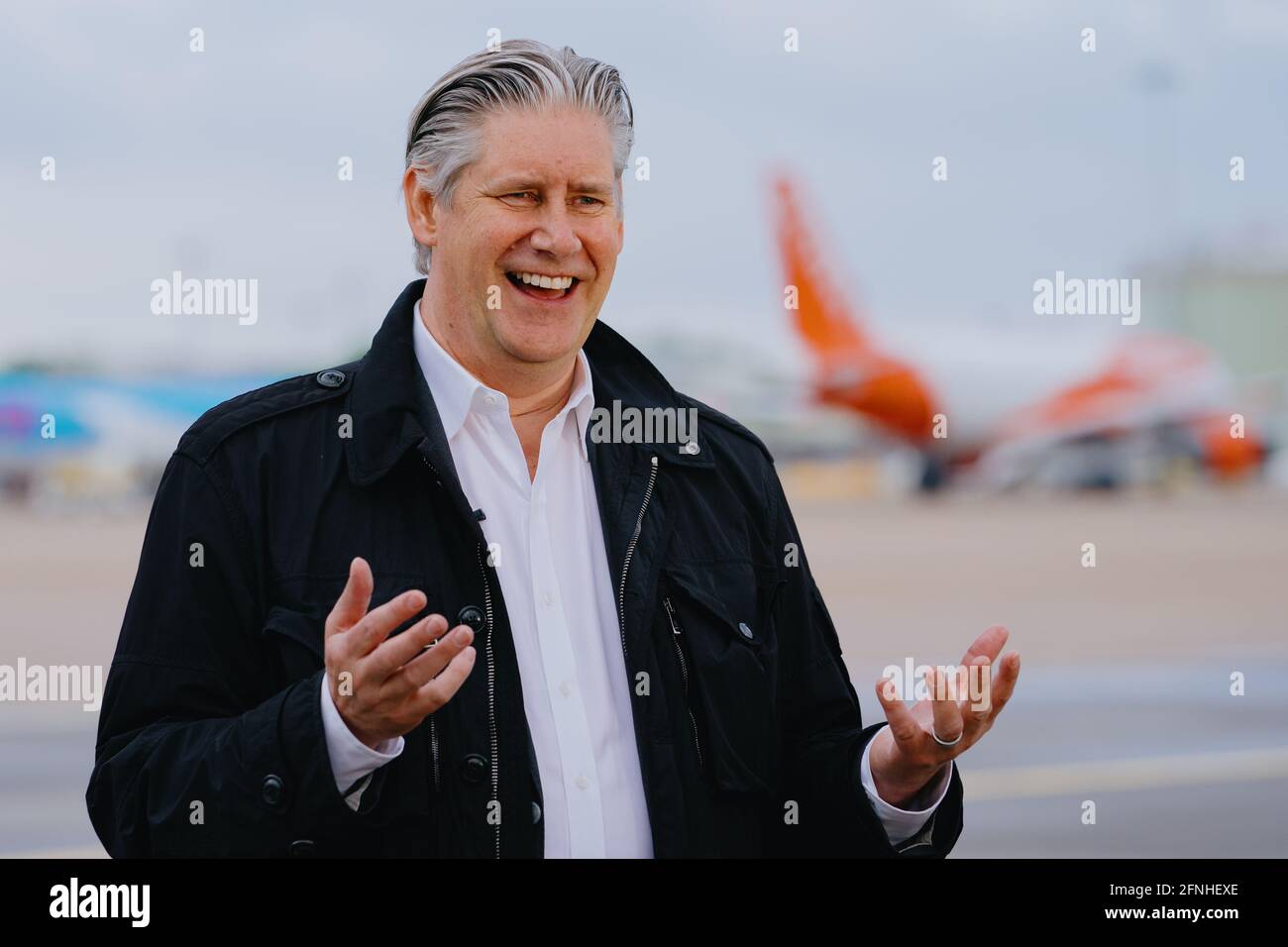 easyJet CEO Johan Lundgren Stock Photo - Alamy