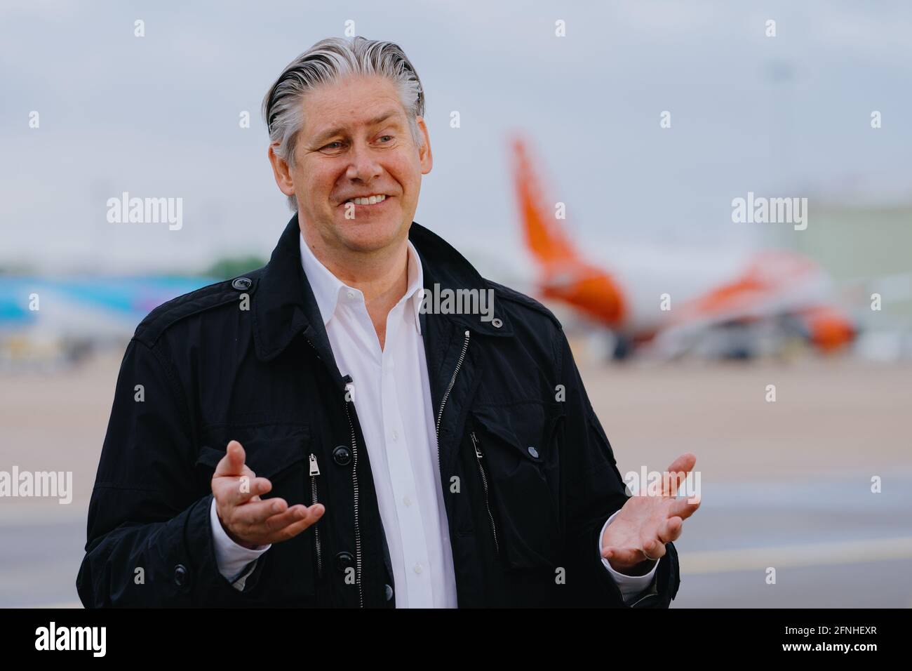 easyJet CEO Johan Lundgren Stock Photo - Alamy