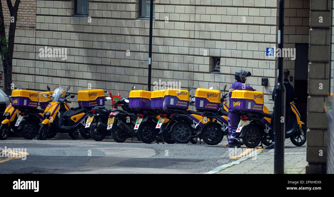 Lockdown lifting May 2021 Getir picture by Gavin Rodgers/ Pixel8000 ...