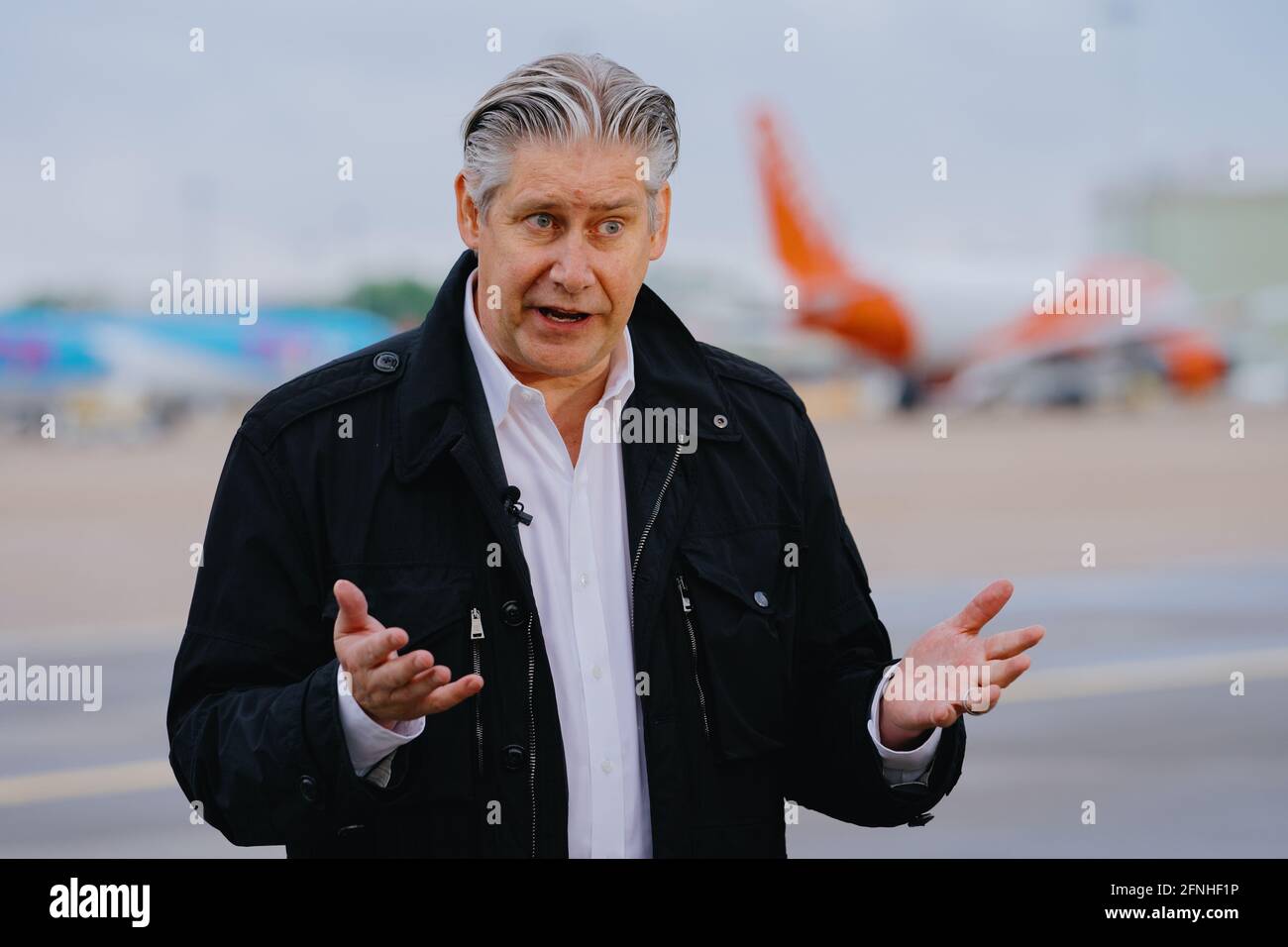 easyJet CEO Johan Lundgren Stock Photo - Alamy