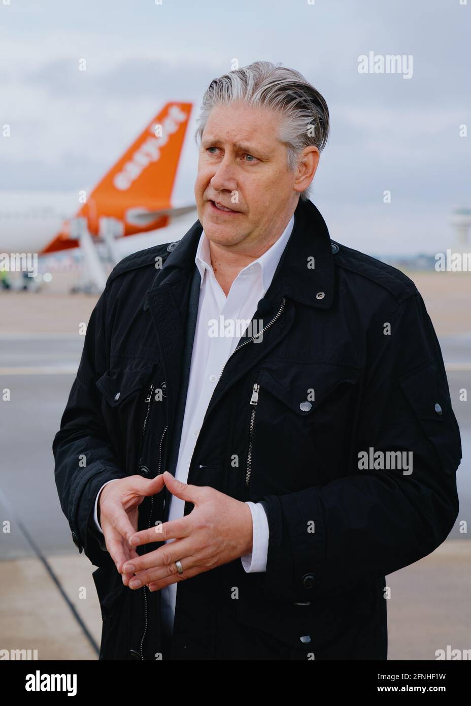 easyJet CEO Johan Lundgren Stock Photo - Alamy