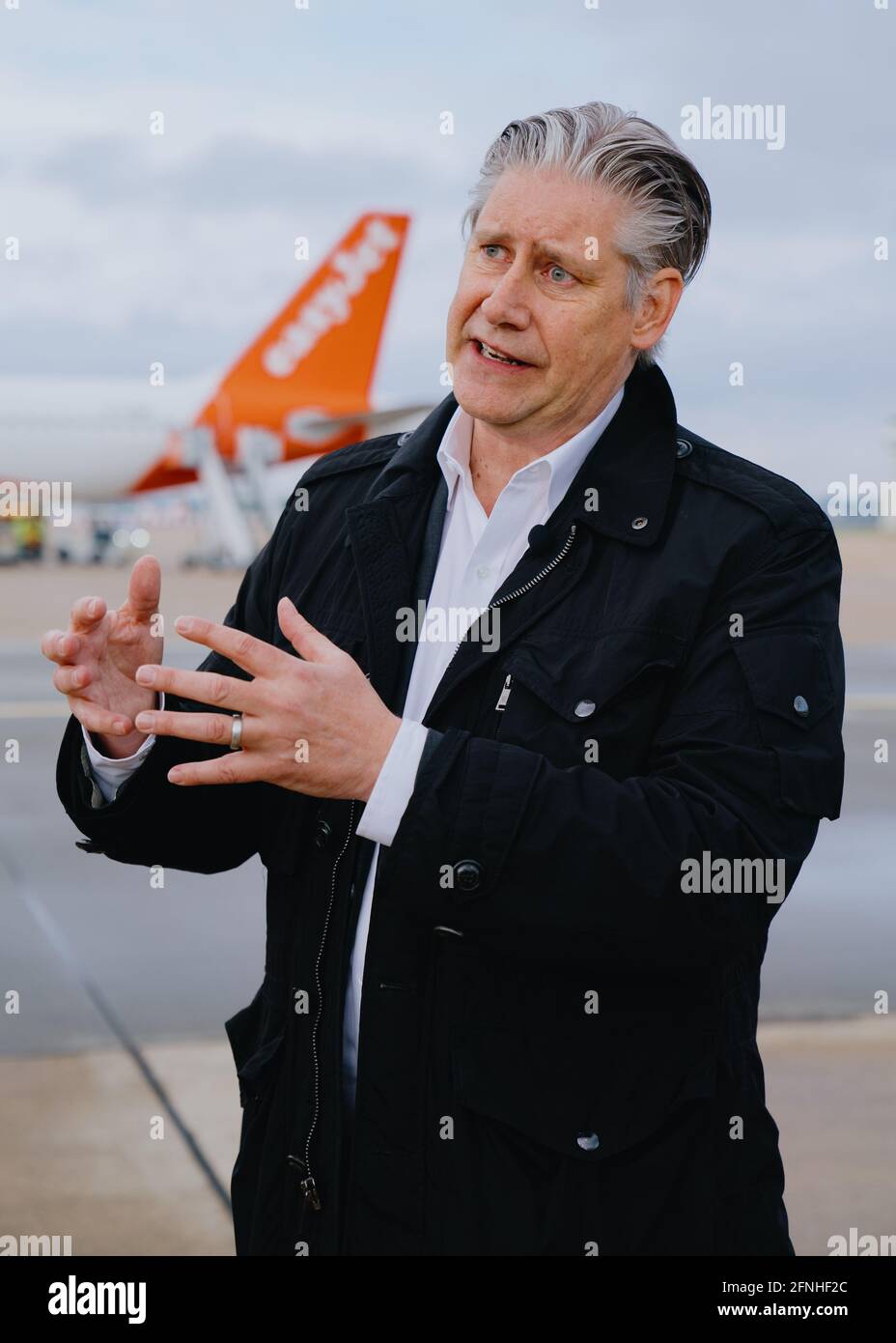 easyJet CEO Johan Lundgren Stock Photo - Alamy