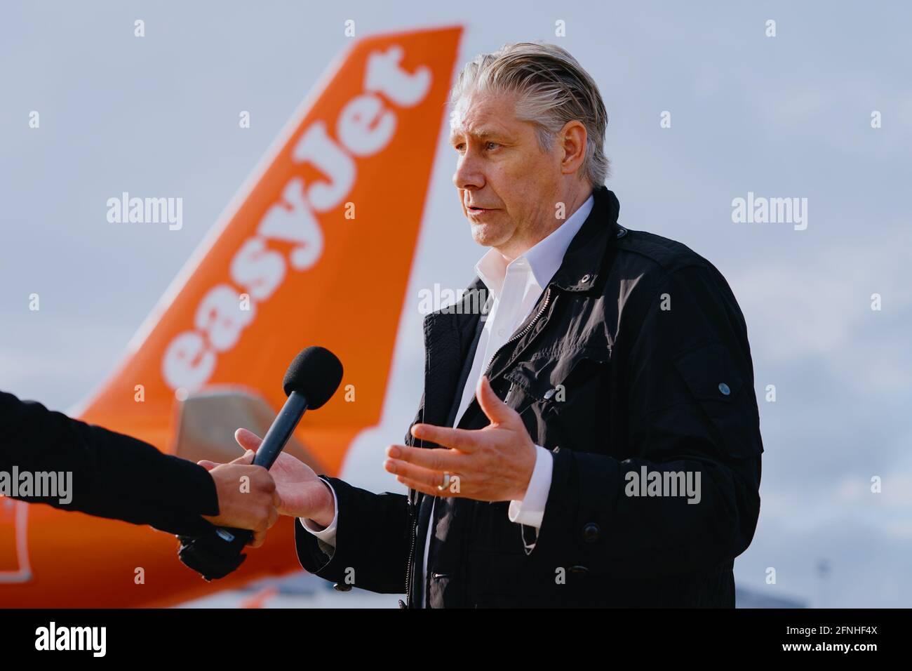 easyJet CEO Johan Lundgren Stock Photo - Alamy