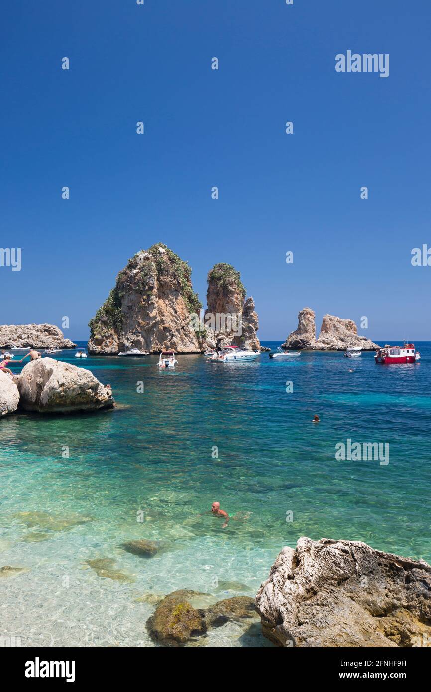 Spiaggia di tonnara di scopello hi-res stock photography and images - Alamy