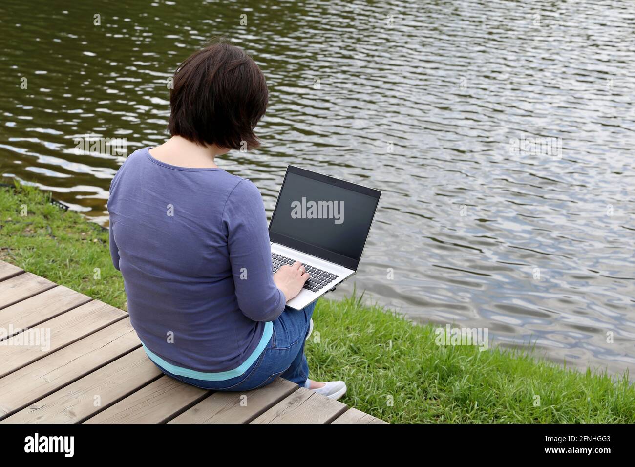 Freelancer outdoor hi-res stock photography and images - Alamy