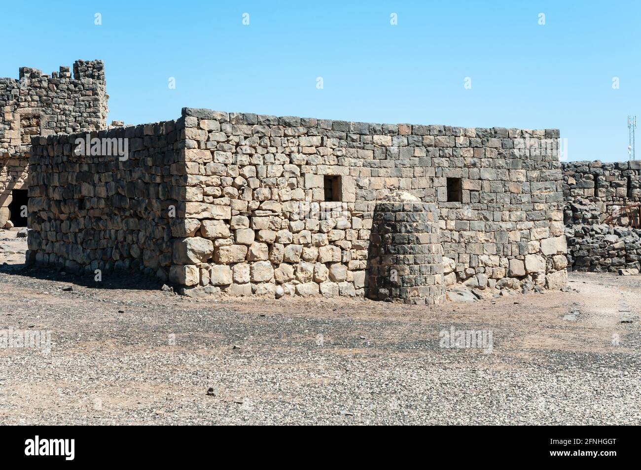The Azraq Castle, Jordan Stock Photo - Alamy