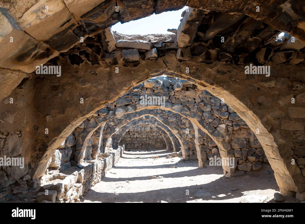 The Azraq Castle, Jordan Stock Photo - Alamy