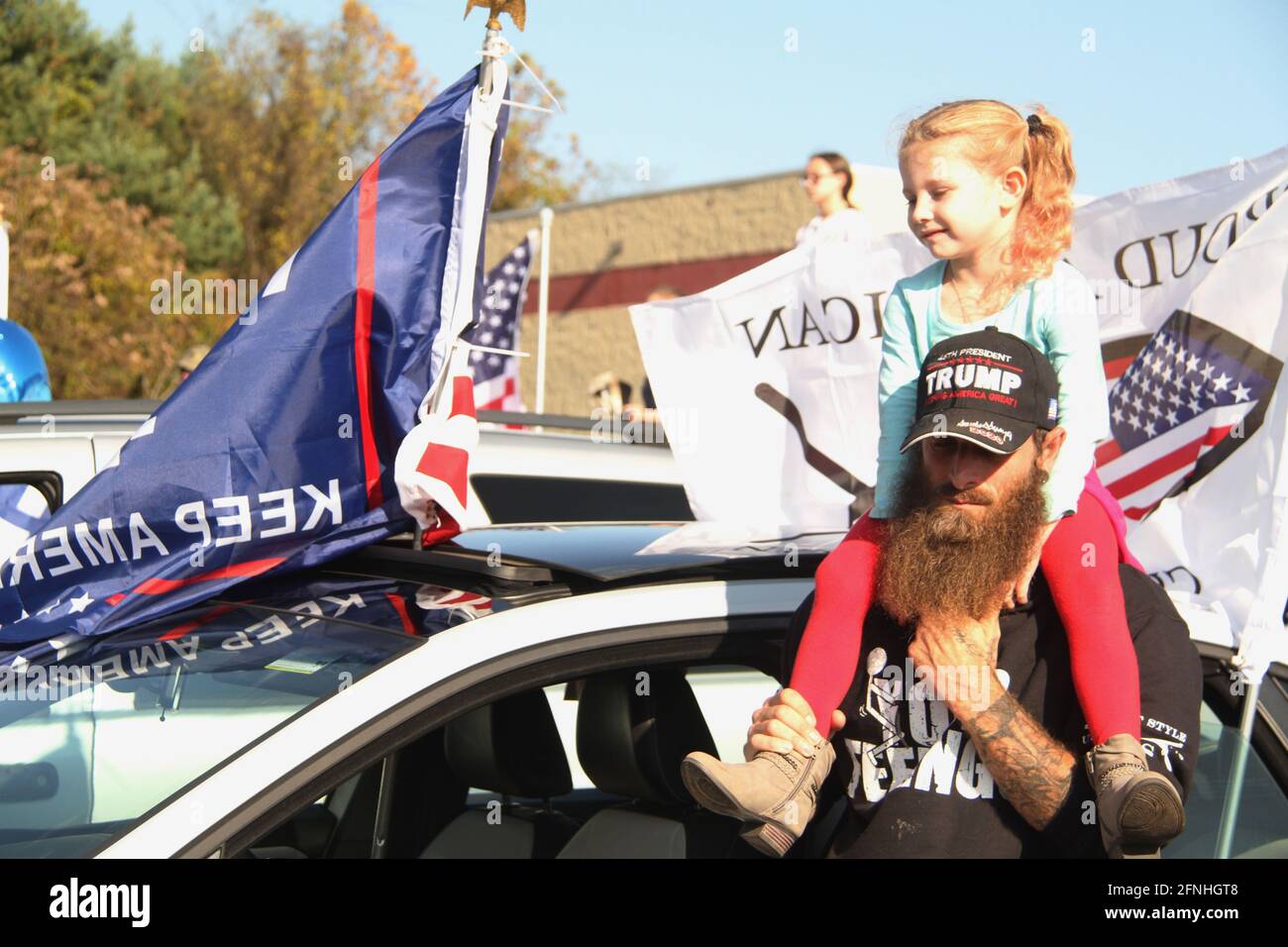 Child trump supporter hi-res stock photography and images - Alamy