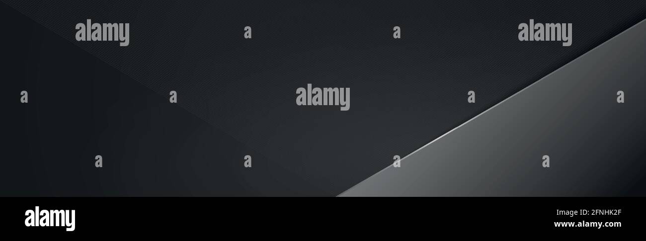 Abstract web template black background with shadow - Vector ...