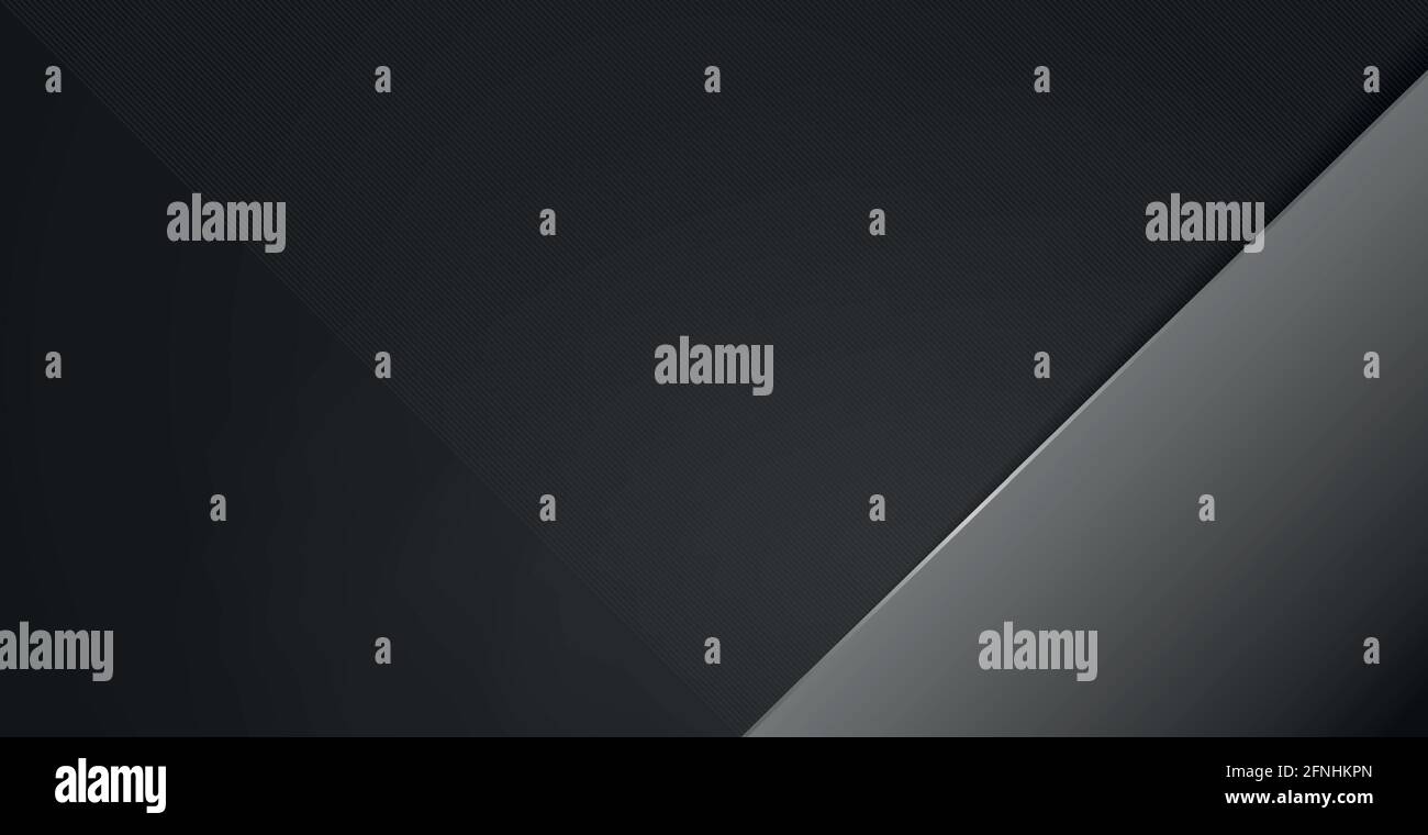 Abstract web template black background with shadow - Vector ...