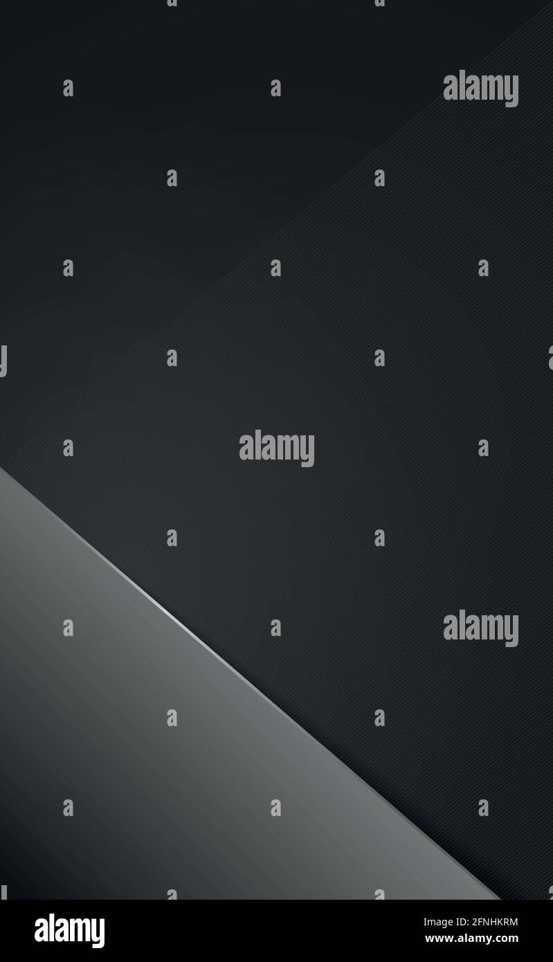 Abstract web template black background with shadow - Vector ...