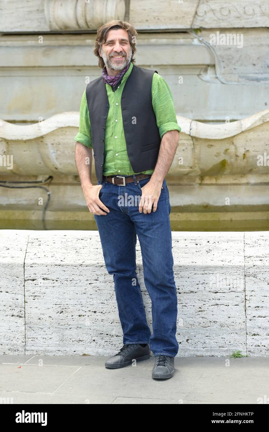 Giovanni Calcagno attends the Morrison film photocall at the gardens of ...