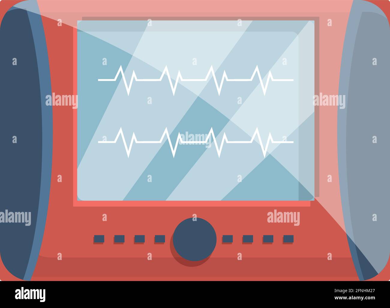 Defibrillator icon. Cartoon of Defibrillator vector icon for web design ...