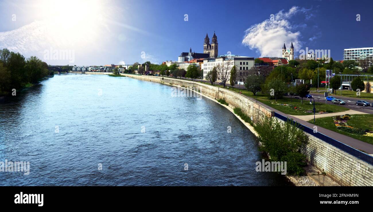 Elbe In Magdeburg High Resolution Stock Photography and Images - Alamy