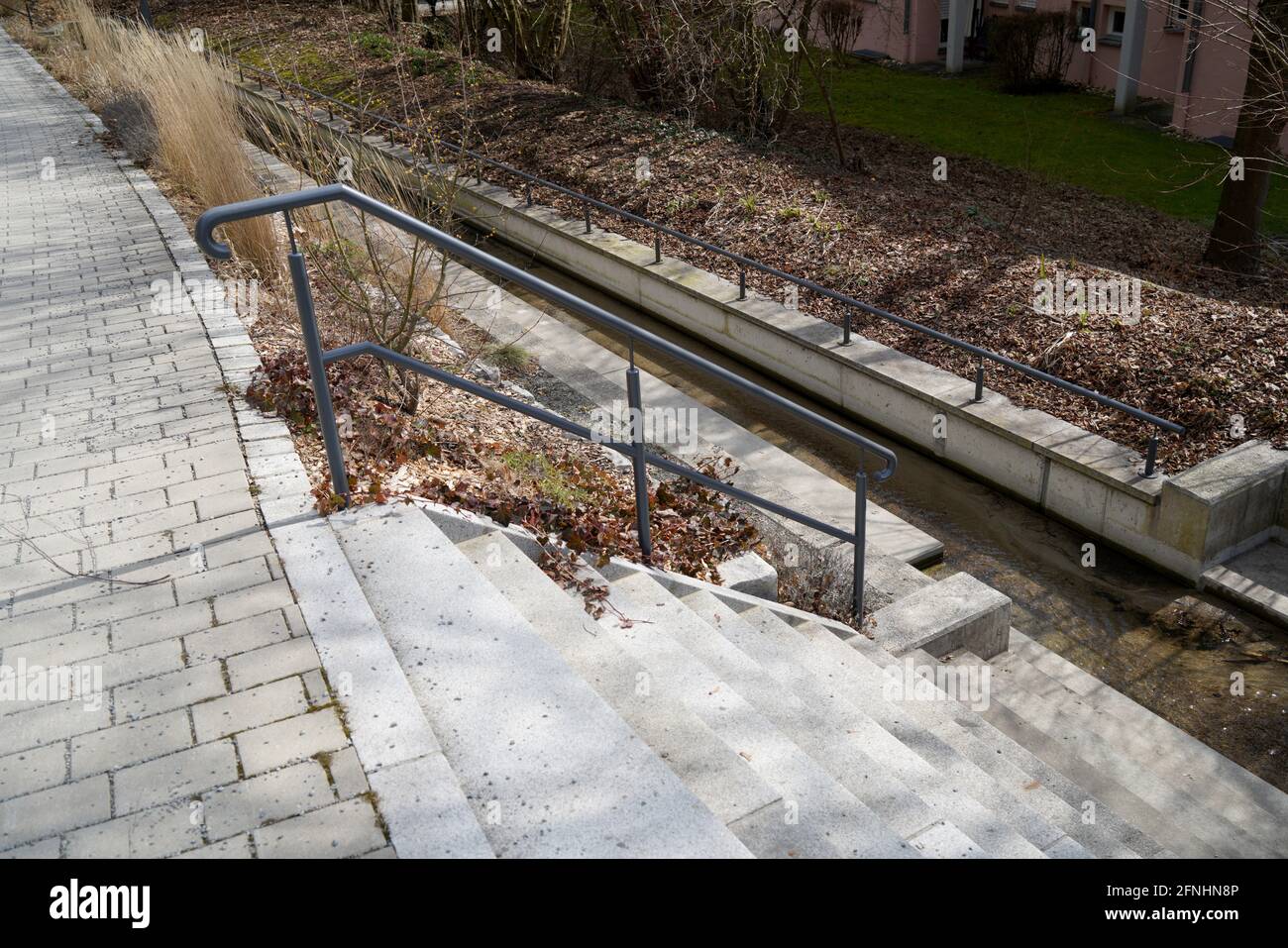 Shot of stone stairs outdoors Stock Photo - Alamy