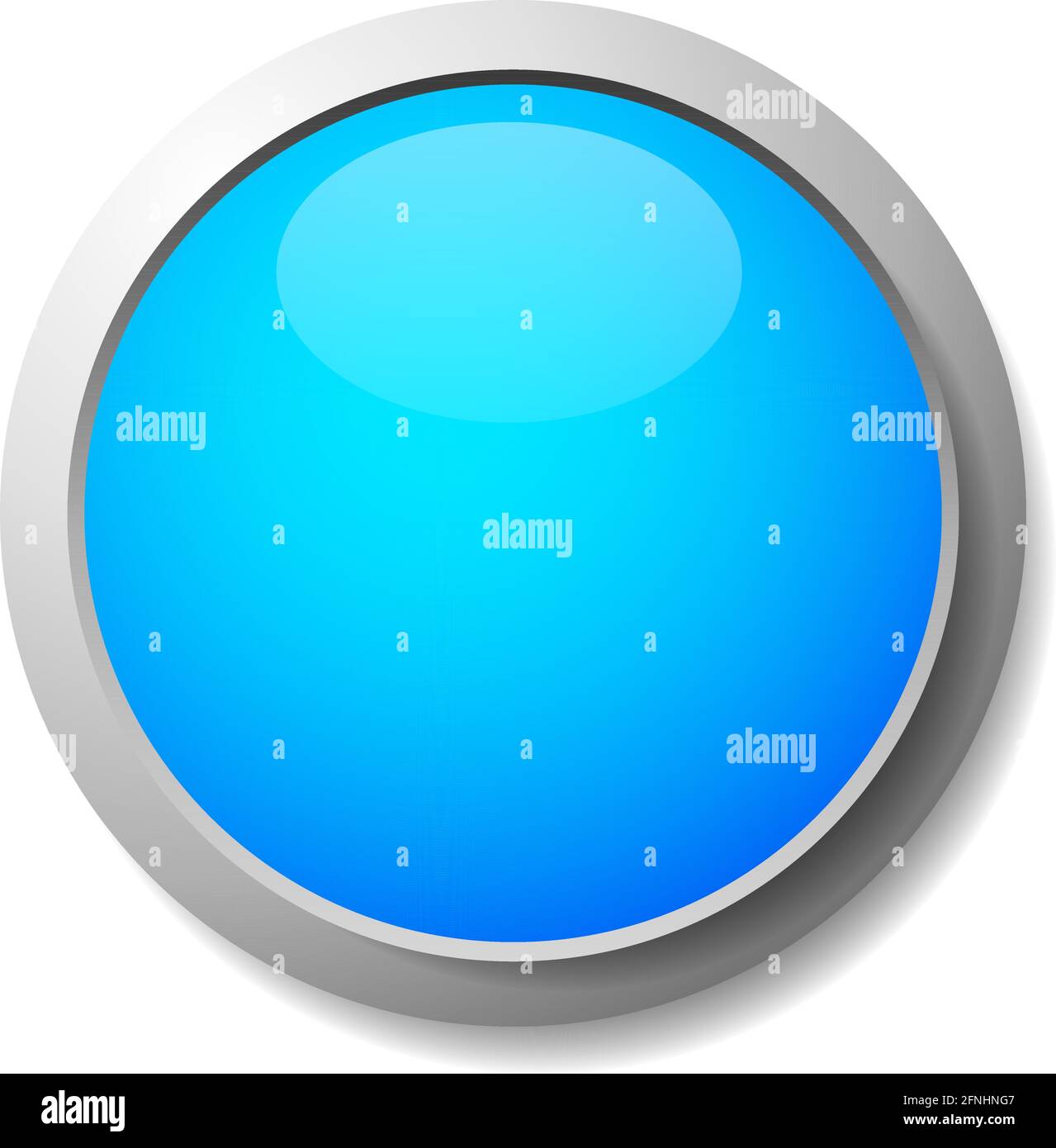 Blank, empty circle button, badge, tag or label icon – Stock vector ...