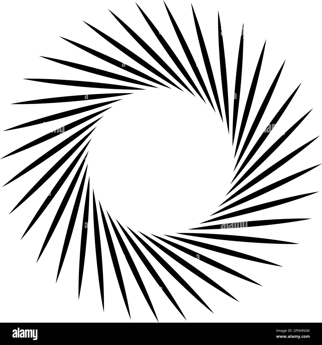 Spiral, swirl, twirl element. Cyclic whirlpool, whirlwind contortion ...