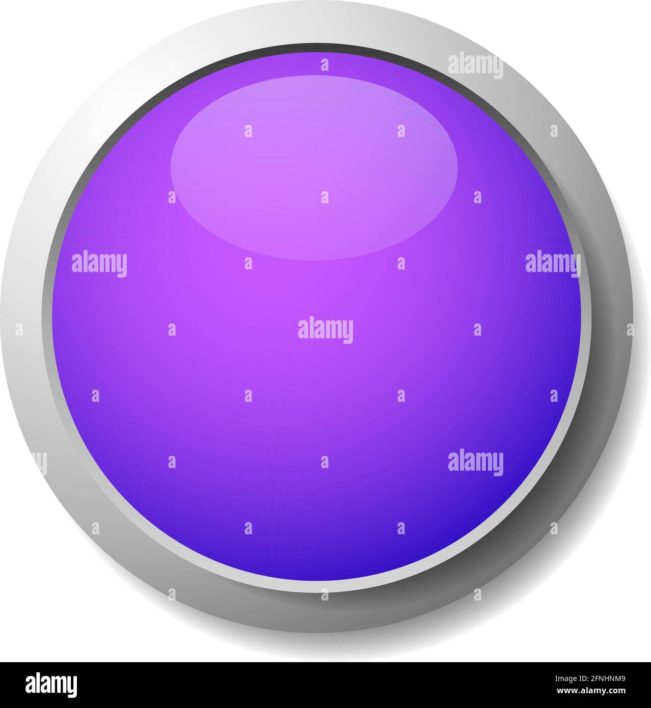 Blank, empty circle button, badge, tag or label icon – Stock vector ...