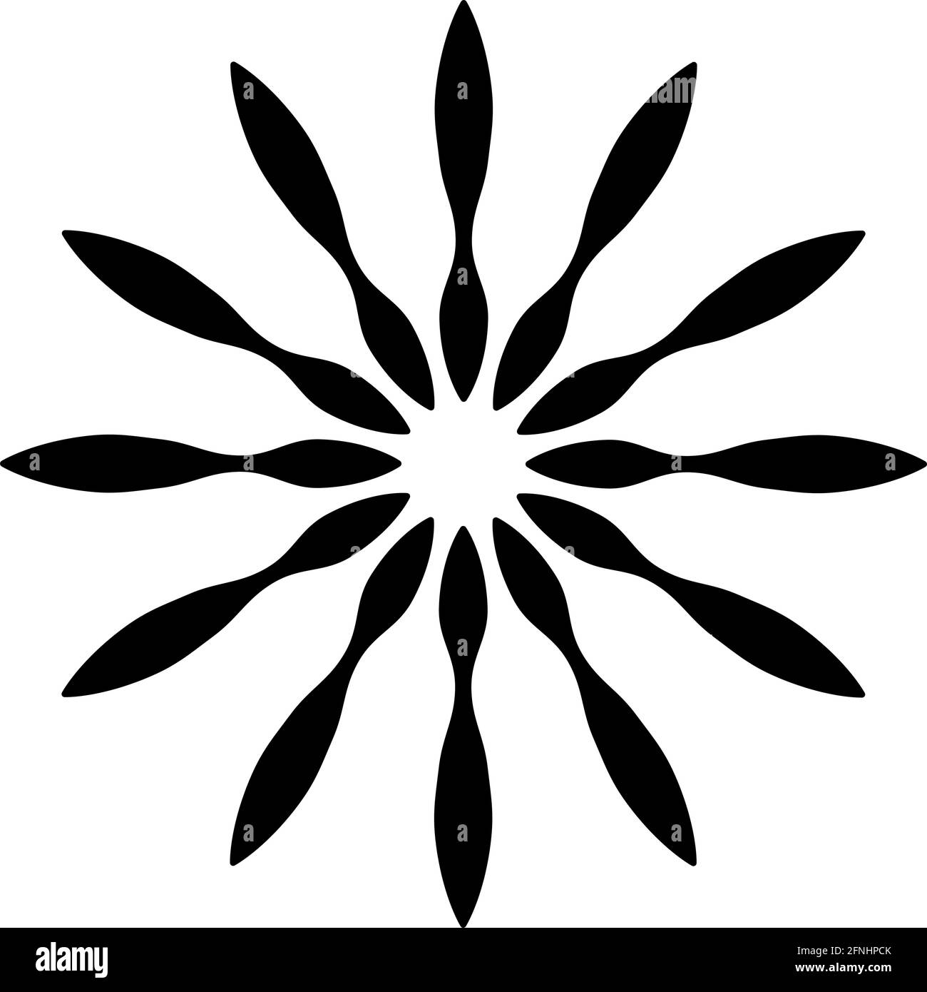 Radial, circular lines, spokes. Radiating lines, stripes. Concentric ...