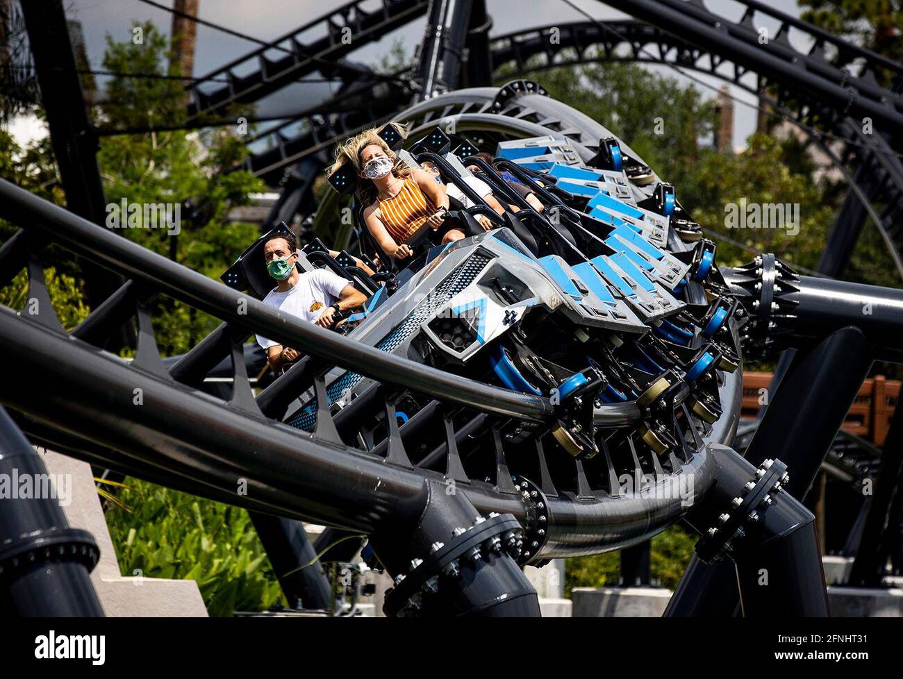 Velocicoaster hi-res stock photography and images - Alamy