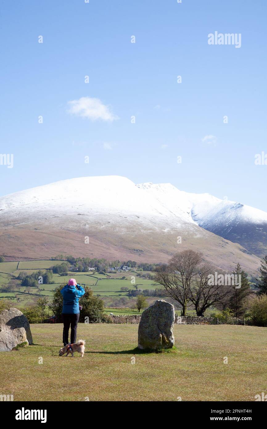 Castlerigg stone circle, Keswick, Cumbria Stock Photo - Alamy