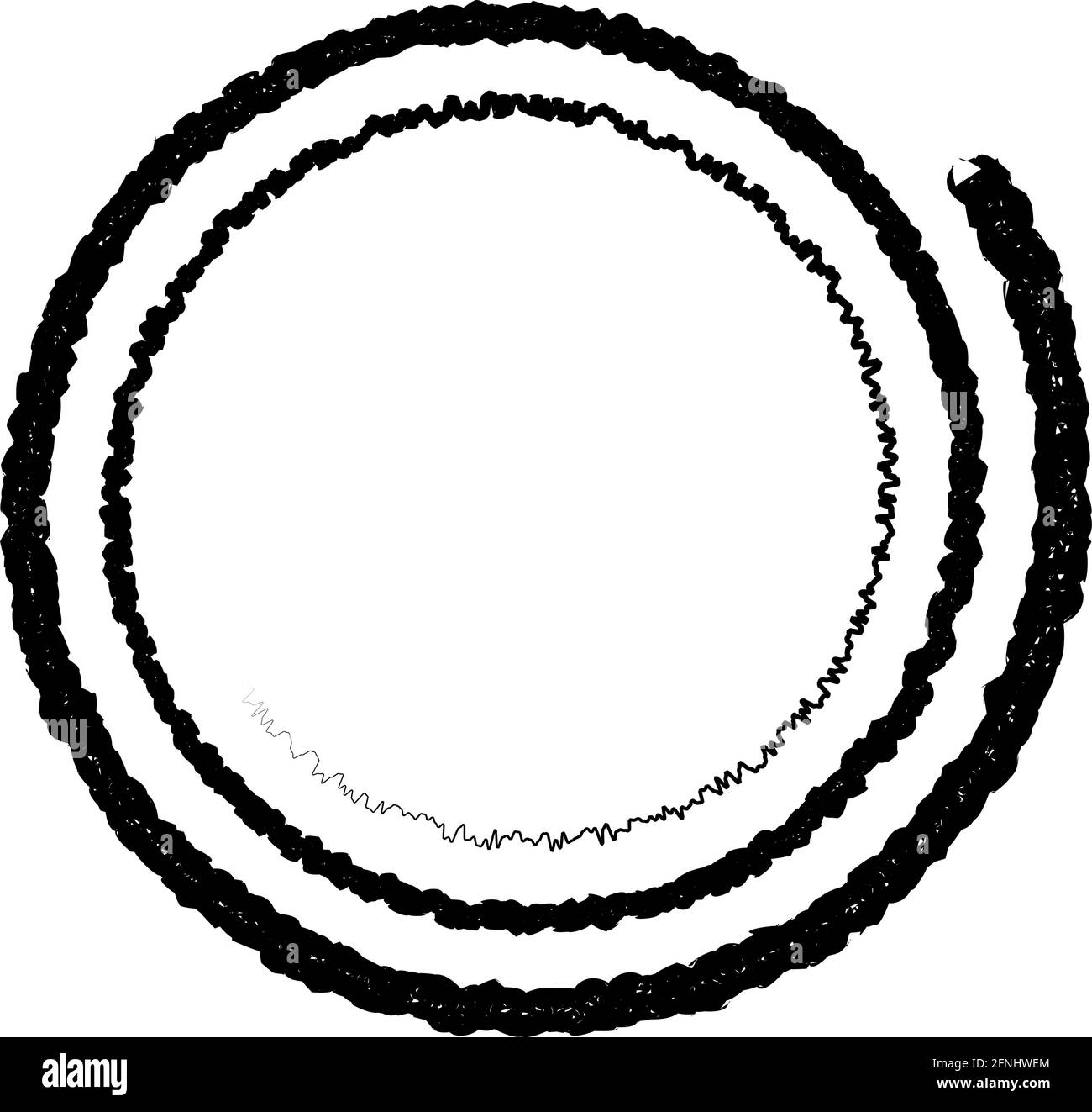 Spiral, swirl, twirl element. Cyclic whirlpool, whirlwind contortion ...