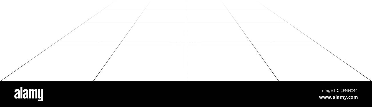 Wireframe, lattice, grating and trellis vanishing, diminishing in 3D ...