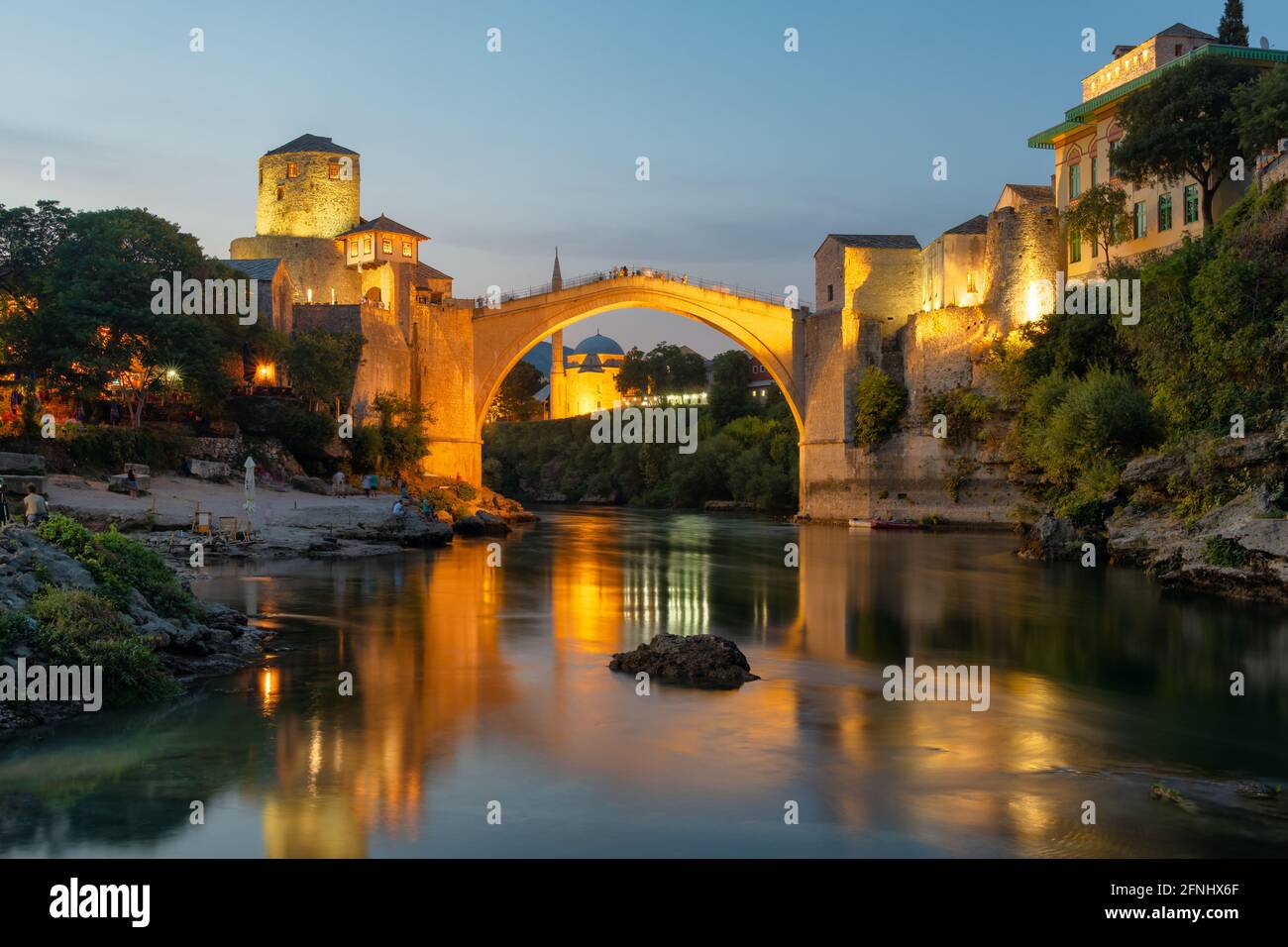 Mostar night hi-res stock photography and images - Alamy