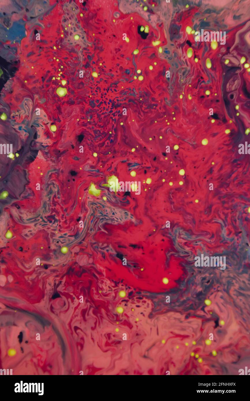 Abstract fluid art painting pattern background Stock Photo - Alamy