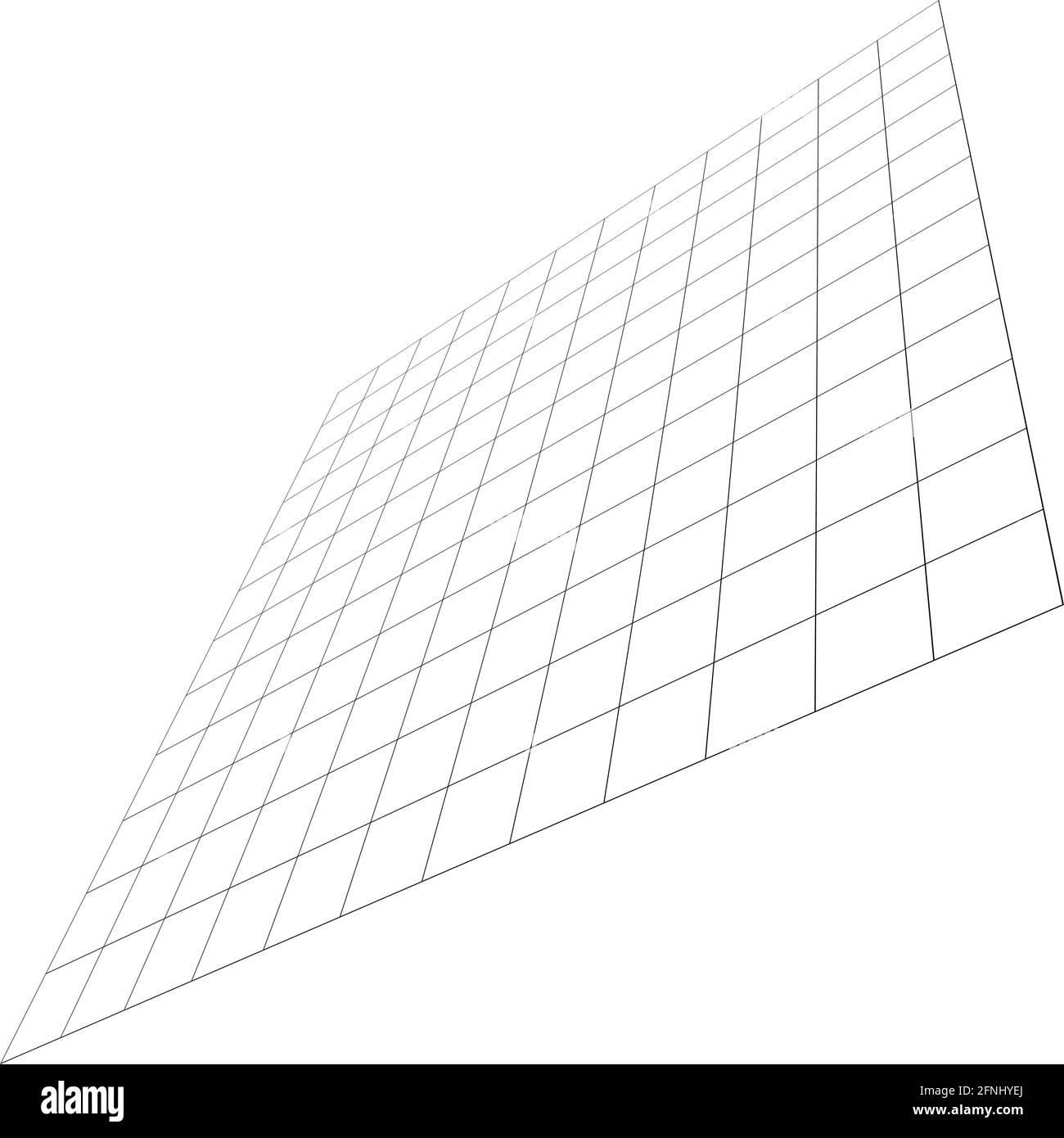 Wireframe, lattice, grating and trellis vanishing, diminishing in 3D ...