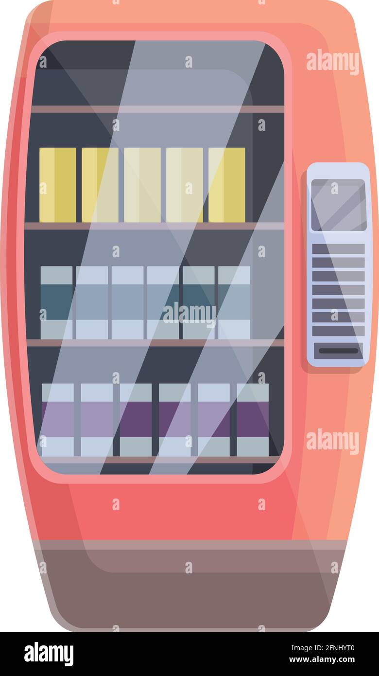 Cartoon beverage vending machine hi-res stock photography and images ...